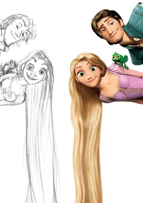 Pin de Amanda em Disney Movies Esboços disney Desenho de enrolados