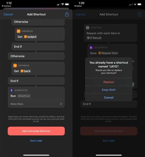 How To Update A Shortcut On Ios
