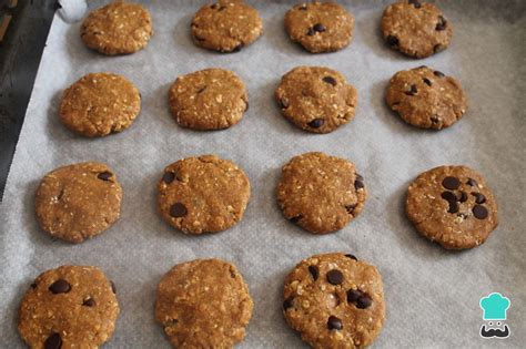 Galletas veganas de avena y chocolate Receta FÁCIL y SALUDABLE