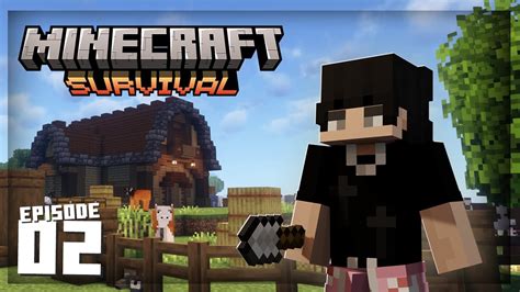 Waktunya Building Minecraft Survival Indonesia Ep2 Youtube