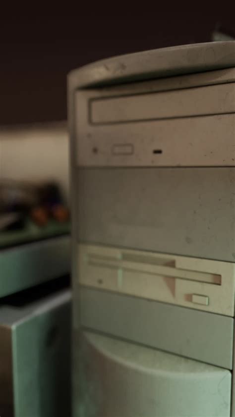 Old Computers From The 80s In An Abandoned Computing Center 44277348