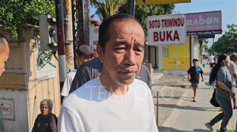 Sepekan Tak Lagi Jadi Presiden RI Apa Kegiatan Jokowi Selain Jajan