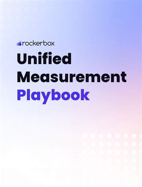 Unified Measurement Playbook Rockerbox