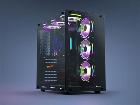 Mua Warcry Atx Mid Tower Gaming Pc Case With Tempered Glass Aquarium