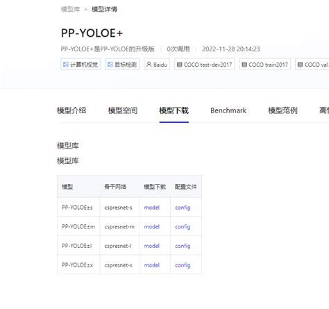 pp yoloe 模型 没有 ppyoloe plus crn x 80e coco 资源 · issue 53972 · paddlepaddle paddle · github