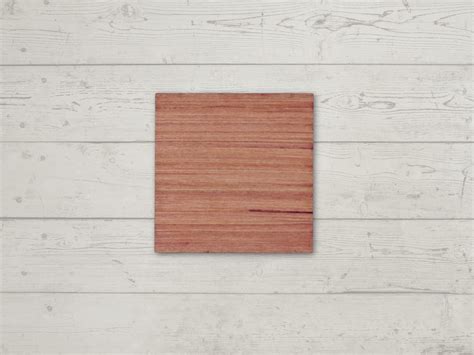 Laser Cut Unfinished Wood Square Blank Cutout For Crafts Free Vector