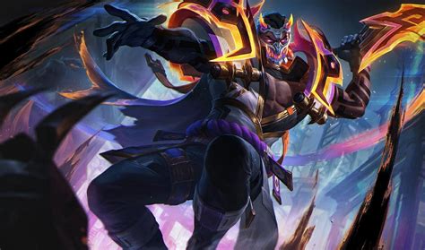 Lol Skin 】 먹그림자 파이크 리그 오브 레전드 스킨 스킨 동영상 파이크