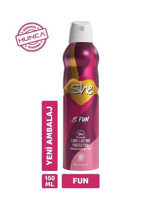 She Fun Kadın Deodorant 150 Ml Fiyatı Yorumları Trendyol