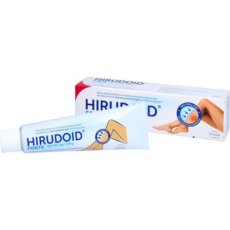 HIRUDOID forte Gel 445 mg/100 g 100 g - Krampfadern, Hämatome und ...