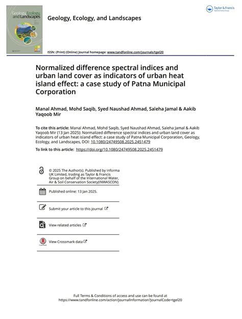 Mohd Saqib On Linkedin Urbanheatisland Sustainability Remotesensing Urbanization