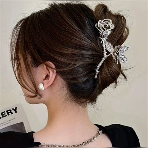 헤어 집게핀 하는법 긴머리 묶는법 반묶음 올림머리스타일링방법 추천 네이버 블로그