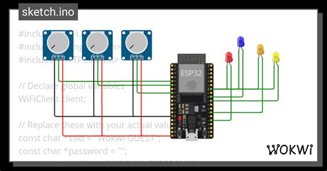Wokwi Online ESP32 STM32 Arduino Simulator