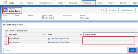 How To Use Data Table In Salesforce Screen Flow