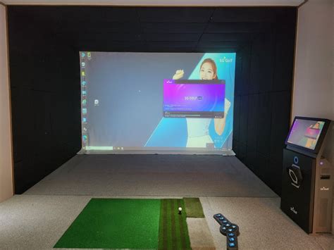 포항 회사 복지로 Sg골프 설치 사례 개인용 스크린골프 설치