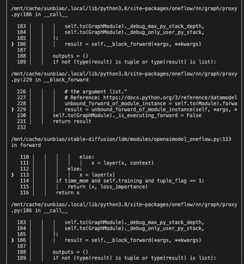 使用graph编译unet报错 · Issue 9957 · Oneflow Inconeflow · Github