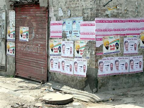 Poll Effect In Ludhiana Unauthorised Posters Dot City Walls