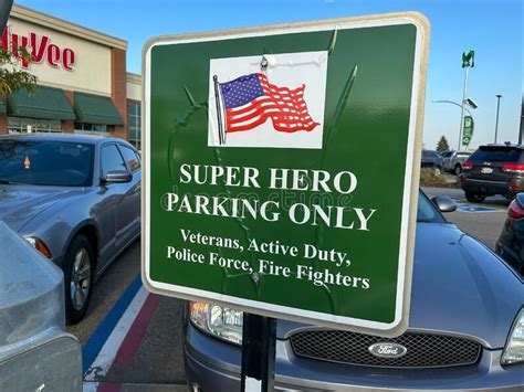 Super Hero Parking Only Special Parking Spot For Military Veterans