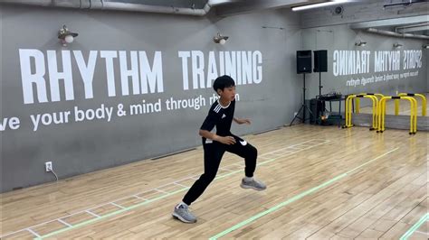 초5 축구엘리트 오시훈 선수 리듬퍼포먼스 민첩성 향상을 위한 엑센트 스텝 퍼포먼스 트레이닝 Youtube