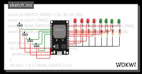 Wokwi Online ESP32 STM32 Arduino Simulator