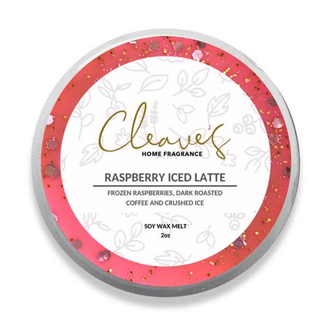Raspberry Iced Latte Cleave S Home Fragrance
