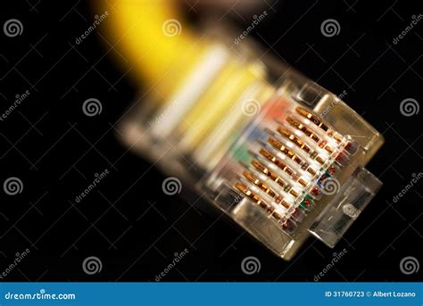 Conectores Do Ethernet Imagem De Stock Imagem De Ethernet 31760723