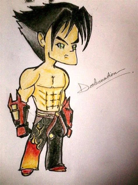 Jin Kazama Chibi By Debonation On Deviantart