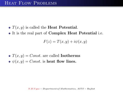 Application Of Analytic Function Pdf
