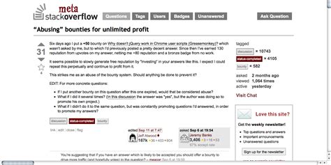 Why Is There A Huge Horizontal Scrollbar On This Question Meta Stack