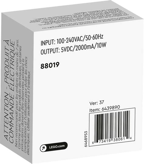 Neuer LEGO USB Power Adapter Und Das Fragezeichen Des Tages Zusammengebaut