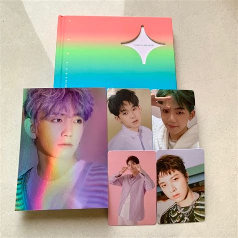Jual ALBUM TREASURE PC HYUNSUK HARUTO JUNGHWAN ASAHI MASHIHO JAKMER YOSHI CONCEPT POSTCARD