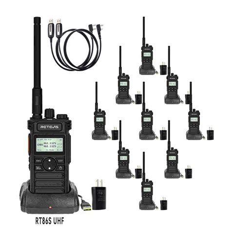 Retevis Rt86s Long Range Uhf Rugged Two Way Radio For Business