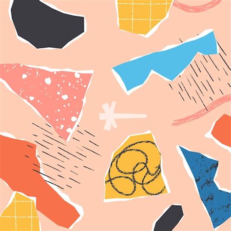 콜라주 잡지 컷 아웃