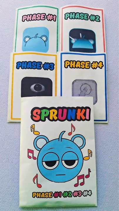 Sprunki Sky Asmr Phase 1vs2vs3vs4 💛💙 ️ Diy Crafts Squishy Blindbag