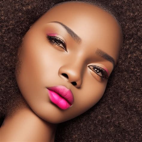 African American Girl With Pretty Facial Features Creative Fabrica