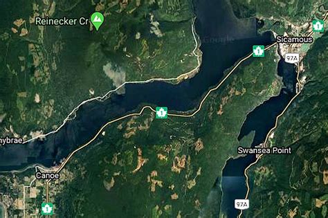 Update Highway 1 Between Salmon Arm And Sicamous Partially Reopens