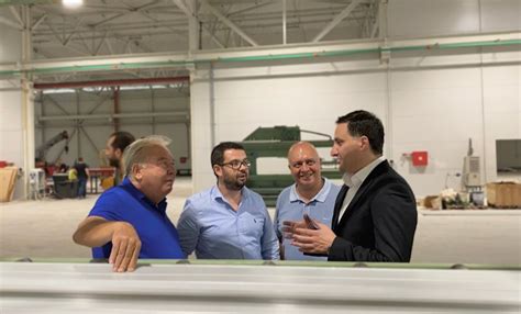 Серијата посети на компании во ТИР зоните продолжува Денес директорот на ТИРЗ Гоце Димовски