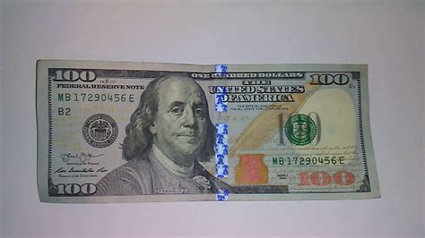 Prueba De Billete De 100 Dolares Falso Y Verdadero En A Doovi Images