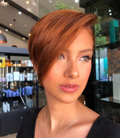 40 Best Pixie Haircuts And Hairstyles For Any Hair Type Copper Pixie