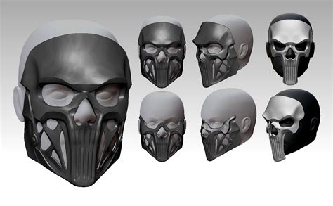 Stl File Ghost Possessed Operator Simon Riley Mask Call Of Duty