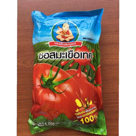 ตราเด็กสมบูรณ์ ซอสมะเขือเทศ 1 กก เด็กสมบูรณ์ Thaipick