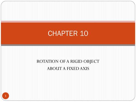 SOLUTION Rotation Of A Rigid Object Studypool