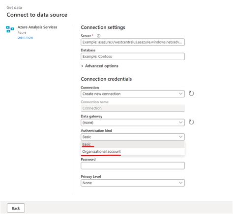 Solved Connection From Azure Analysis Service Aas To Fa Microsoft Fabric Community