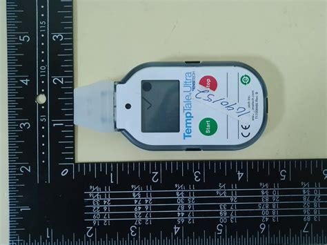 Sensitech T17008480 Temptale Ultra Temperature Data Logger Rev B Data