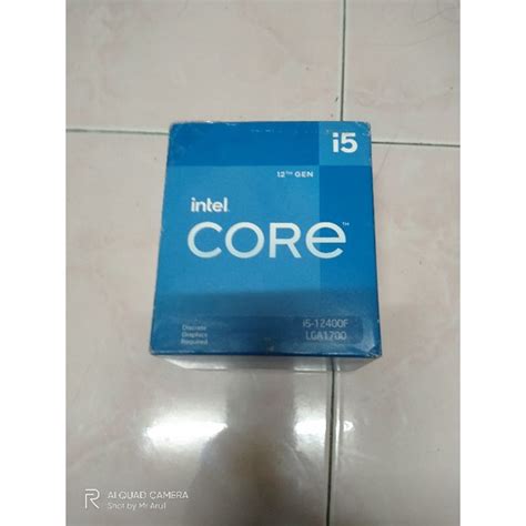 Intel Processors 12th Gen I5 12400F 2 50ghz Max Turbo Frequency 4 40ghz Shopee Malaysia