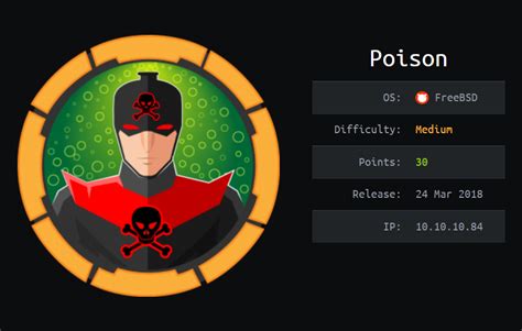 Hackthebox Poison 0xyf