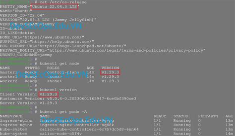 Build Kubernetes Cluster B Ng Kubespray Tr N Ubuntu Server V Rocky