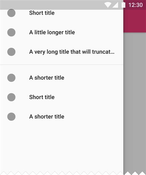 Android Best Way Of Implementing A Scrolling Navigation Drawer