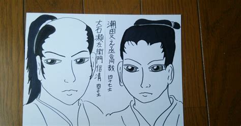 奈良屋宗助 忠臣蔵の人々～大石瀬左衛門と潮田又之丞～ 奈良屋宗助 木苺大福のイラスト Pixiv