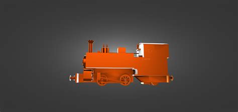 🛤️ Talyllyn Railway Tom Rolt 7 Locomotive・ Stl File For ・cults
