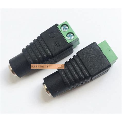 Jual Jack Dc Female Konektor Camera Cctv Shopee Indonesia